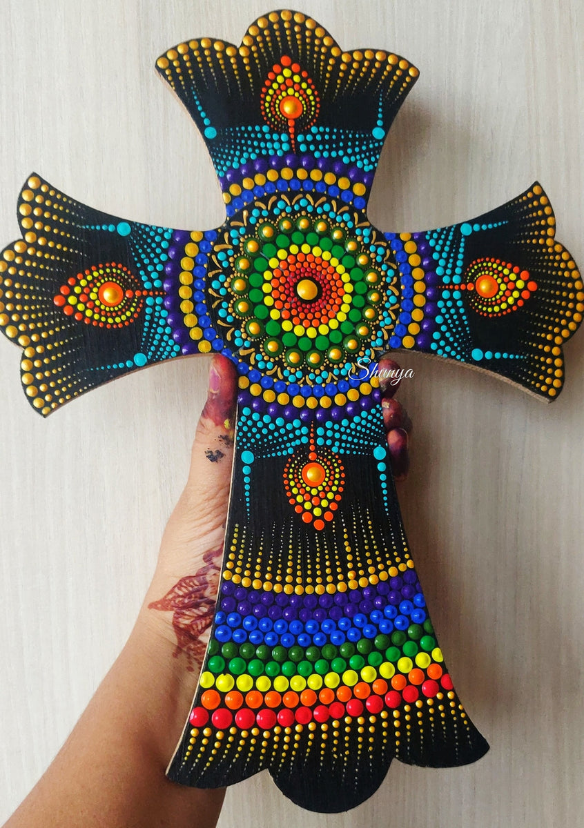 Mandala cross – Shunya Creations