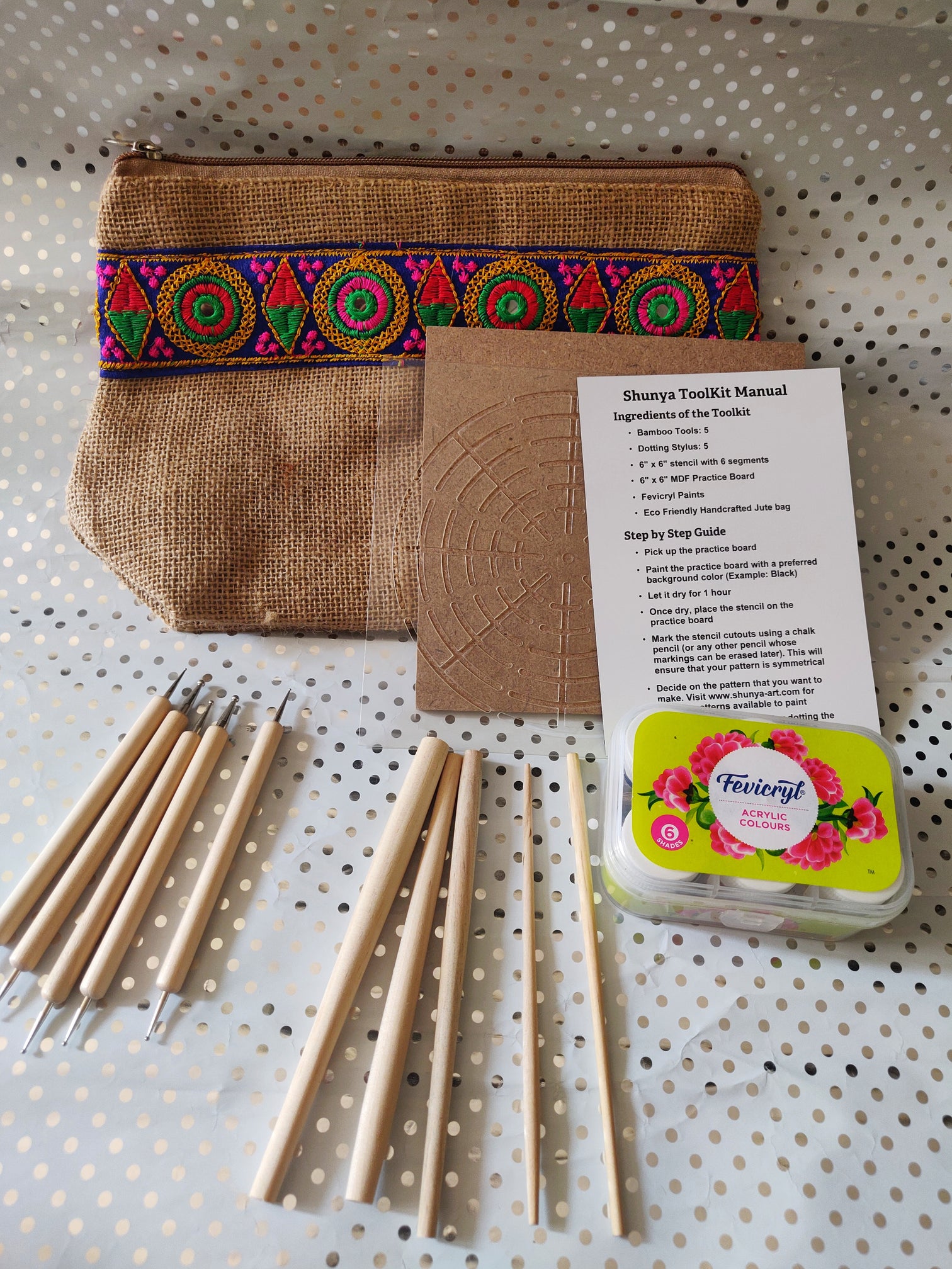 Dot Mandala Tool Kit – Shunya Creations